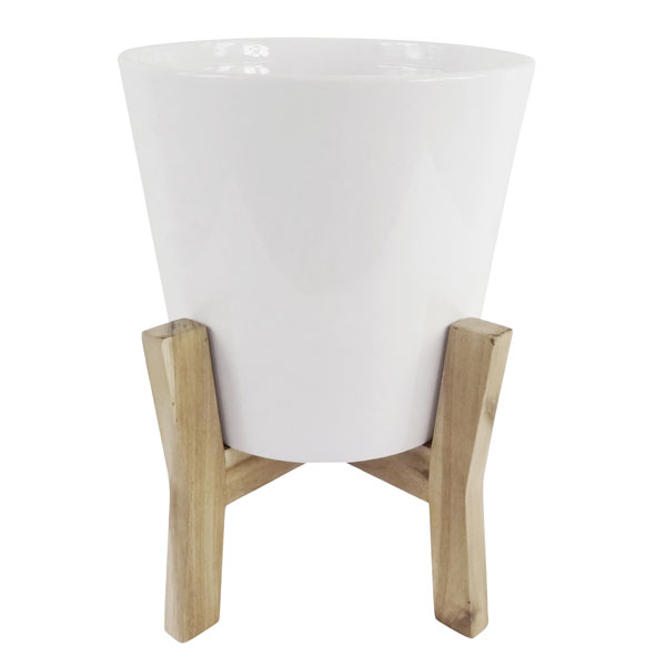 Hexagonal Ceramic Pot - Trio (3 X 100mm) - Garden Express